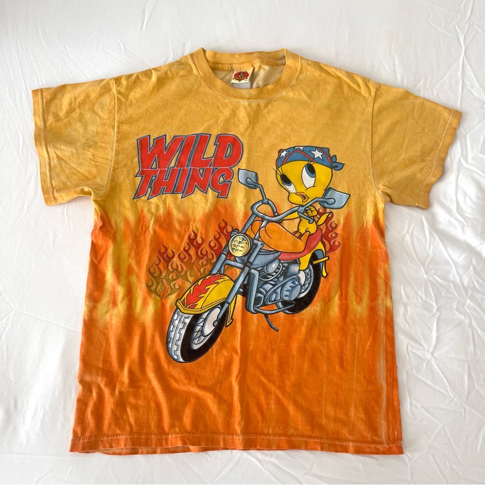 2000s Looney Tunes “Wild Thing” Tweety Bird Motorcycl… - Gem